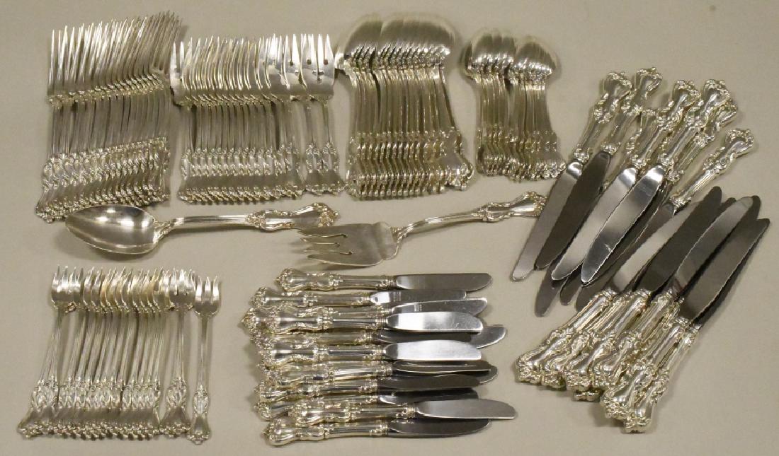 110 Pc. Reed & Barton "marlborough" Sterling Set