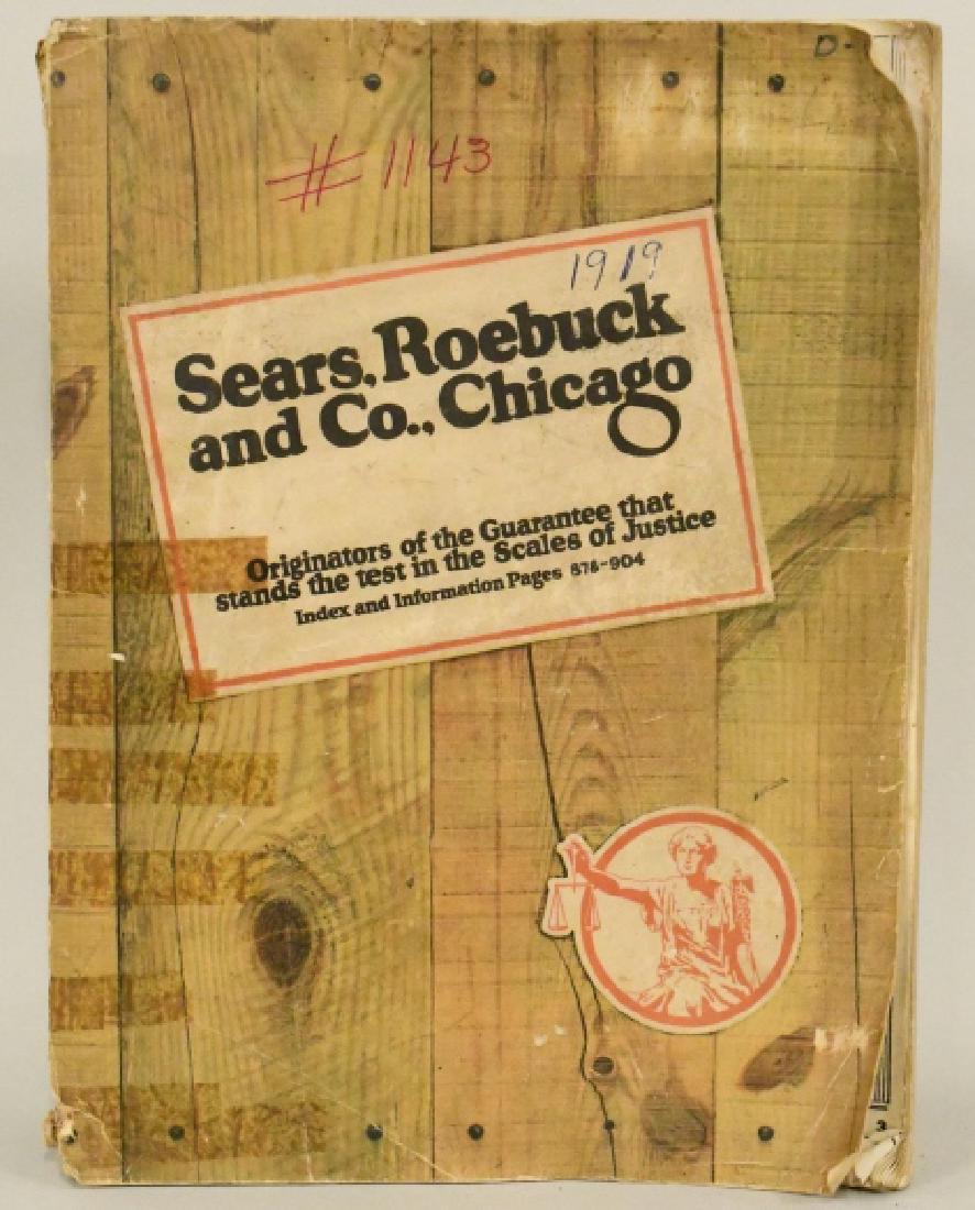 Original 1919 Sears Roebuck & Company Catalog
