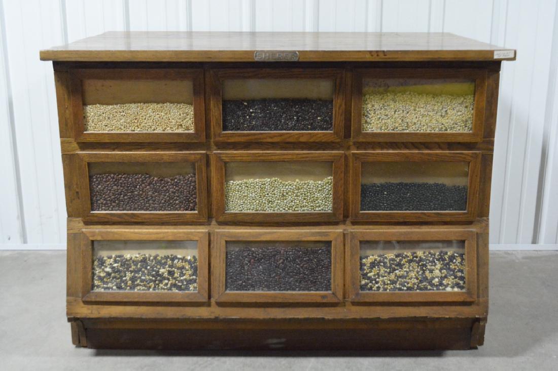 Sherer Country Store Seed Counter Cabinet
