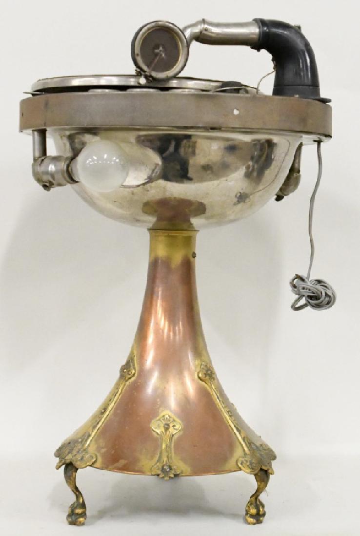 Burns Pollock Electric Co Capitol Phonograph Lamp