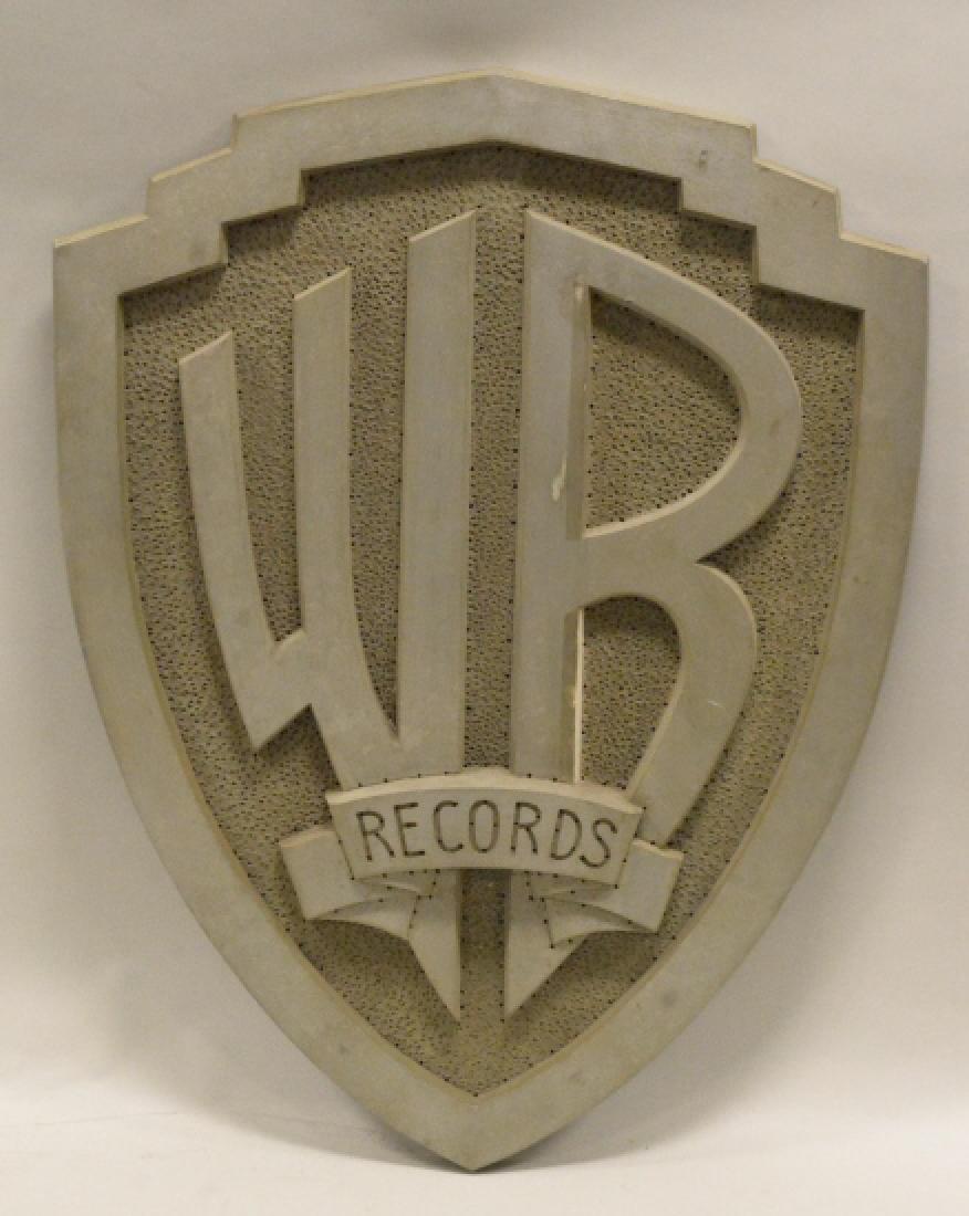 Original Warner Brothers Records Building Sign