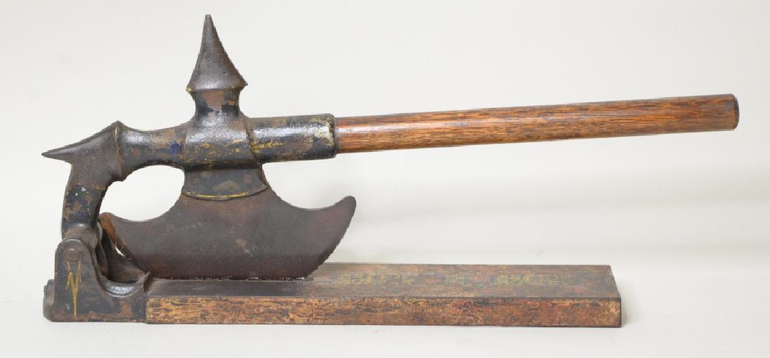 Cast Iron A T Cos Battle Ax Tobacco Cutter