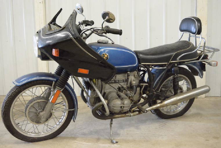 1974 Bmw R60/6 600cc Boxer Twin Motorcycle
