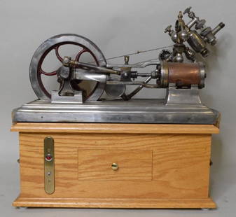 Cretors & Co. Chicago Popcorn Wagon Steam Engine, Model 5084.