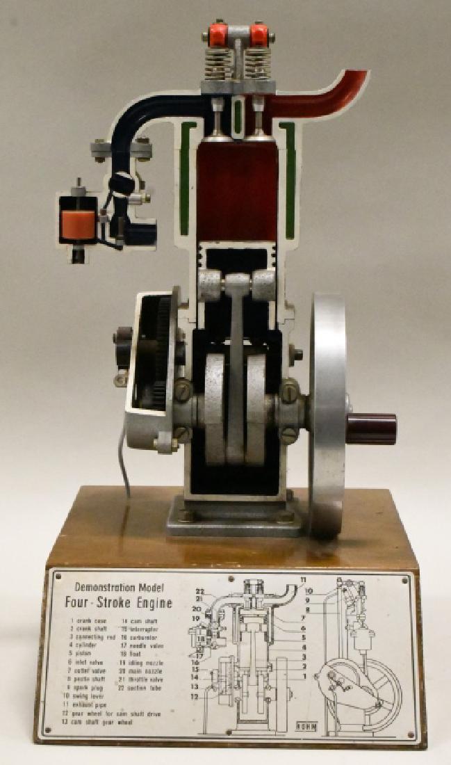 Demonstration Model 4 Stroke Engine
