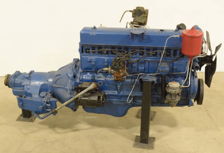 Buick Straight 8 Engine With Dynaflow Transmission