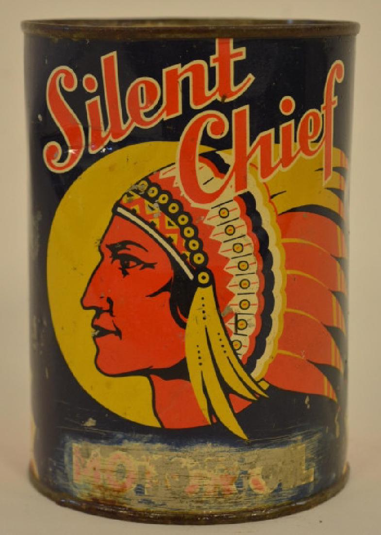 Silent Chief Motor Oil Full 1 Quart Can