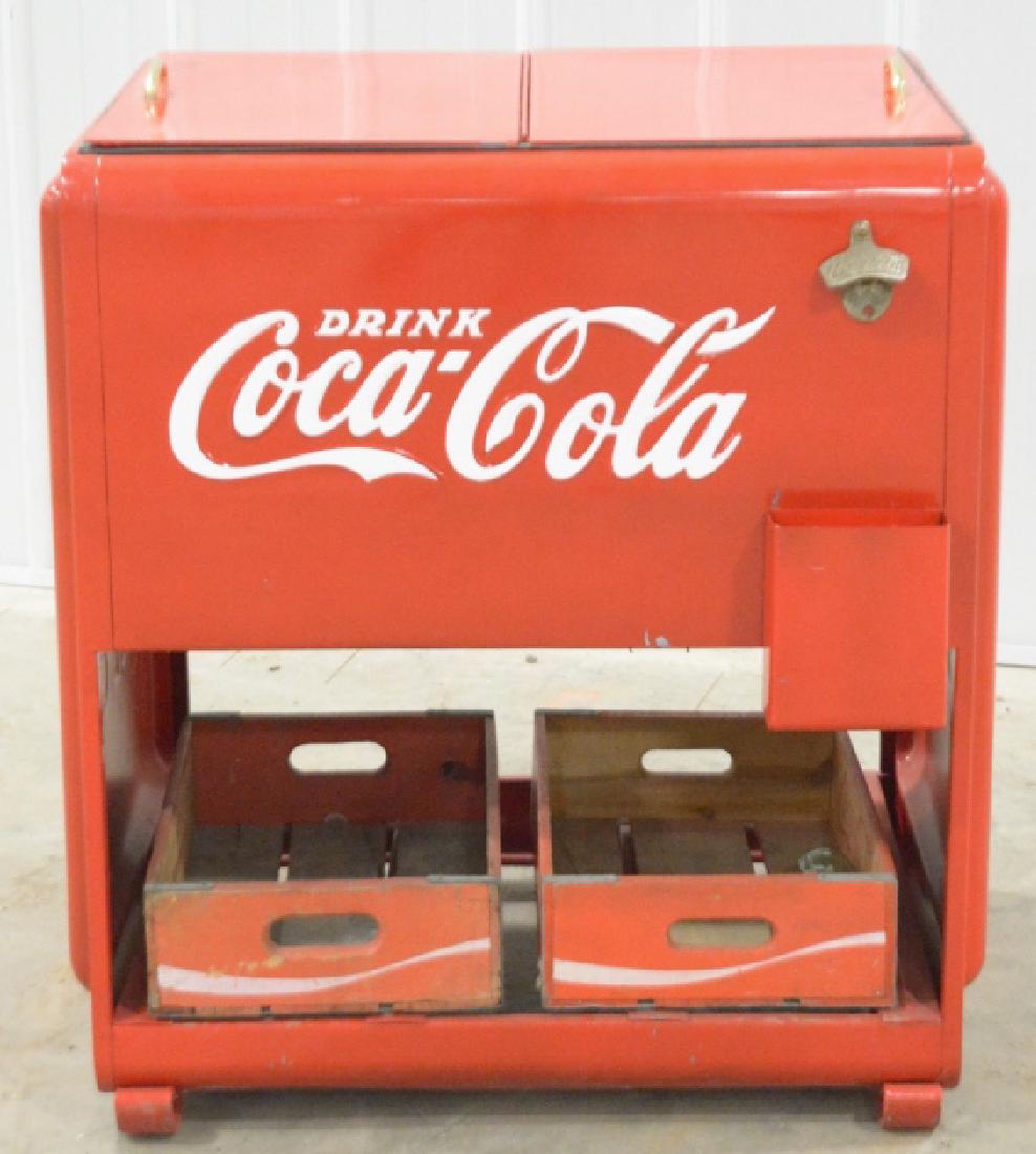 Standard Coca Cola Ice Cooler