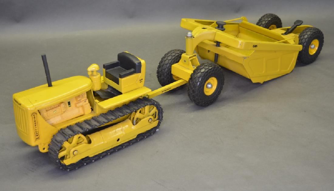 Restored Doepke Cat D6 Pulling Cat Bottom Scraper