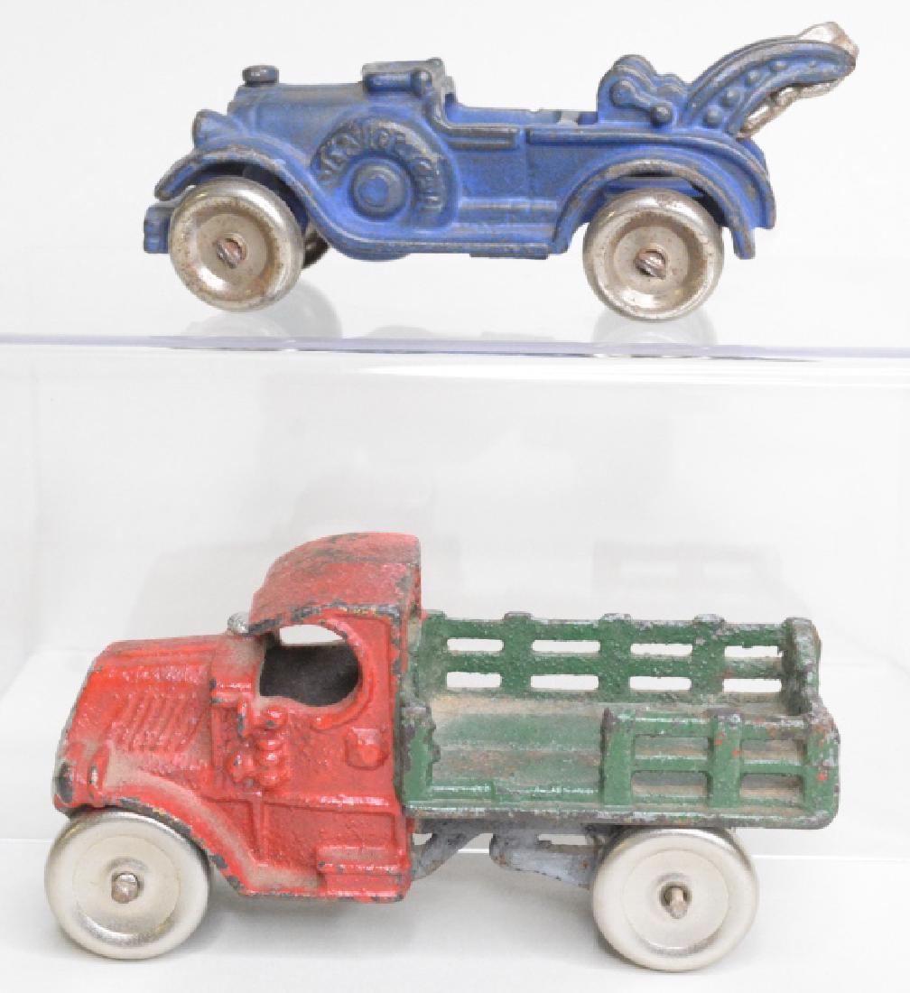Lot Of Two Cast Iron Trucks