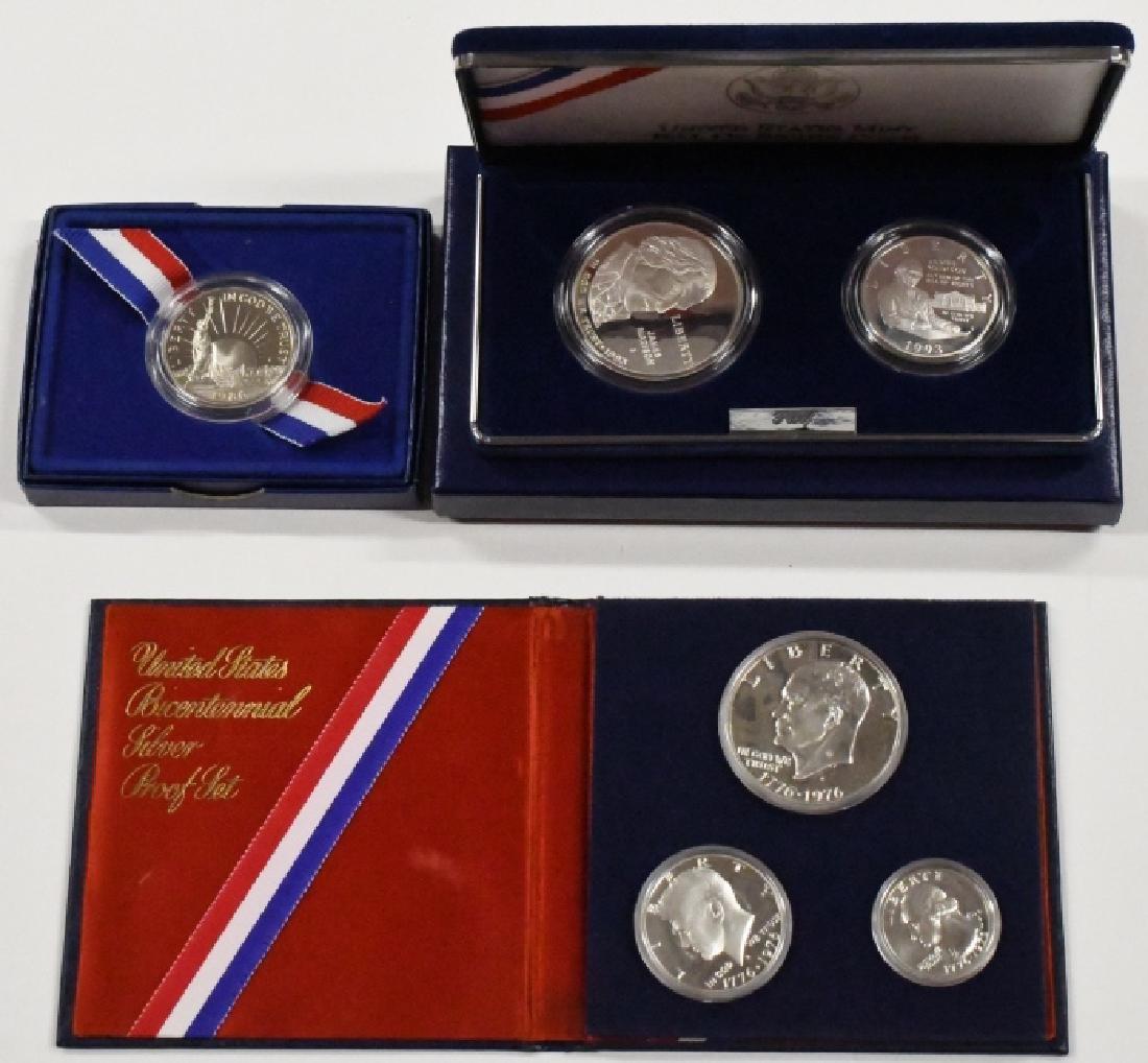 Collection Of Us Commemorative & Silver Coins