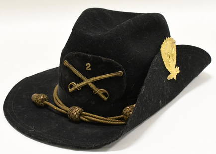 Reproduction Civil War Hat And Bugle