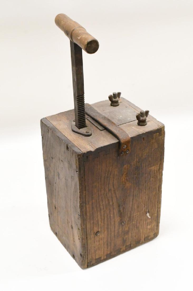 Vintage Hercules Blasting Machine Plunger Box