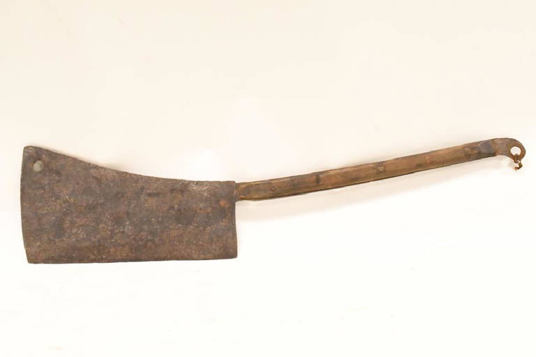 Large Vintage Meat Cleaver