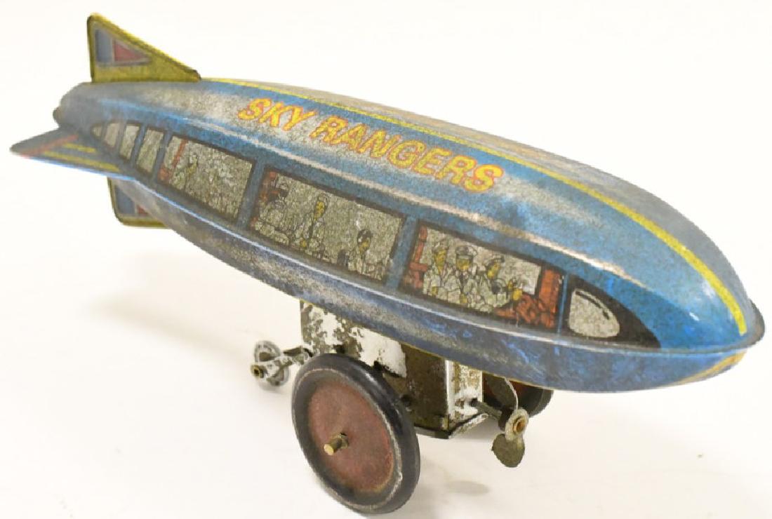 Marx Tin Litho Sky Ranger Wind Up Zeppelin