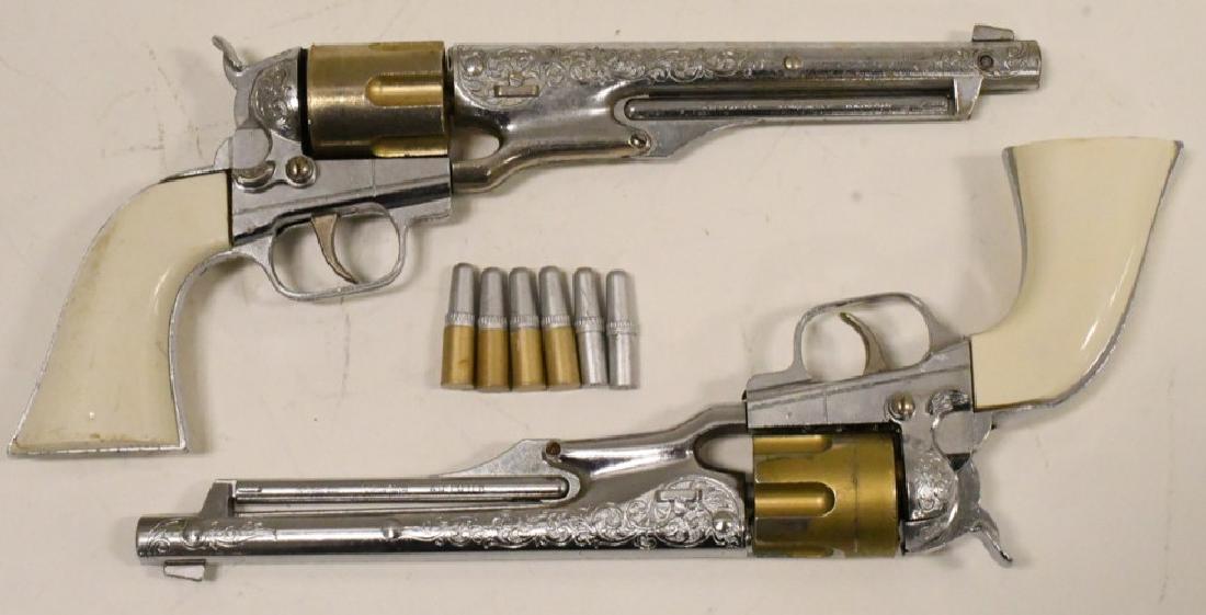 Set Of Hubley Colt 45 Cap Guns