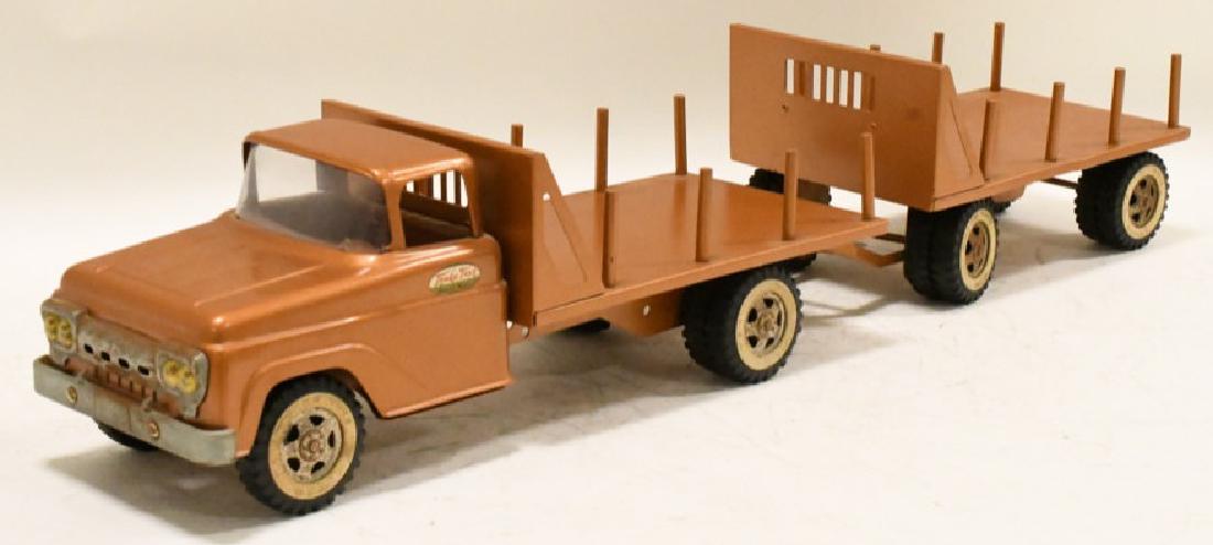 Tonka Custom Lumber Truck With Trailer
