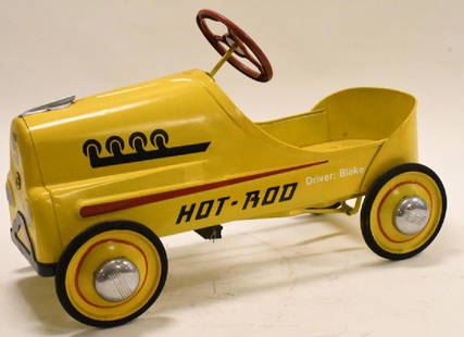 Garton Pressed Steel Hot Rod Pedal Car.