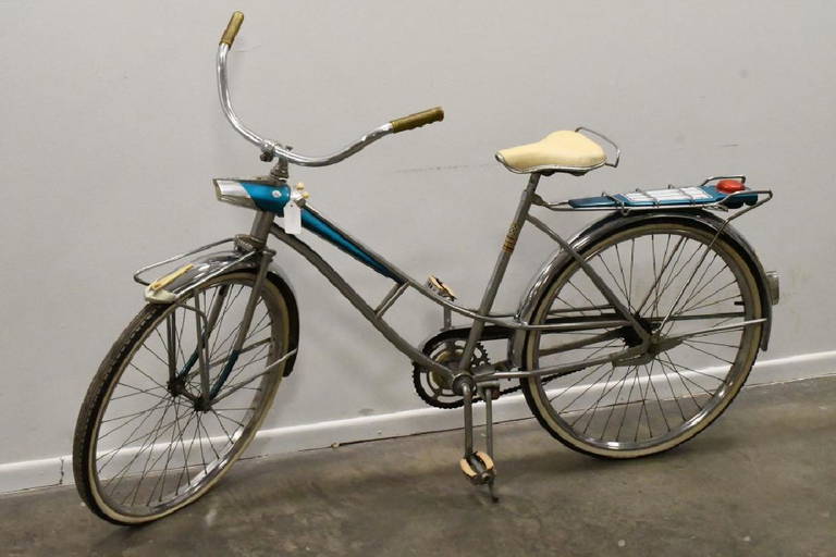 1960's Murray Astro Flite Blue & Chrome Bicycle