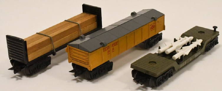 Marx Military Train Tray Lot, Tlc