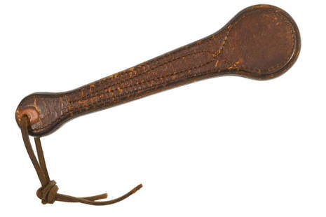 Vintage Leather Police Sap