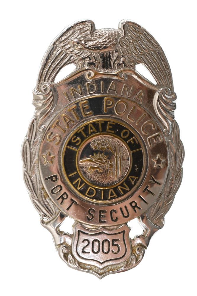 Obsolete Indiana State Police Port Security Badge - Jan 09, 2020 ...