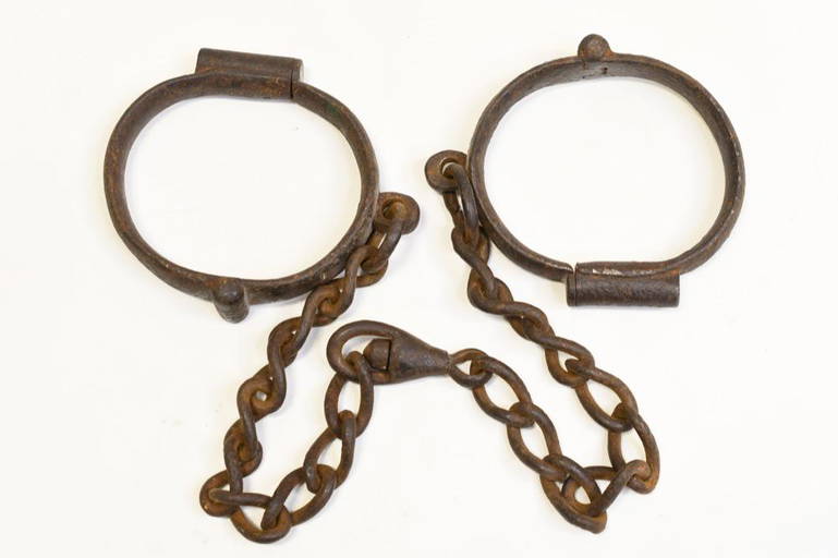 Rare Rankin Leg Irons No Key