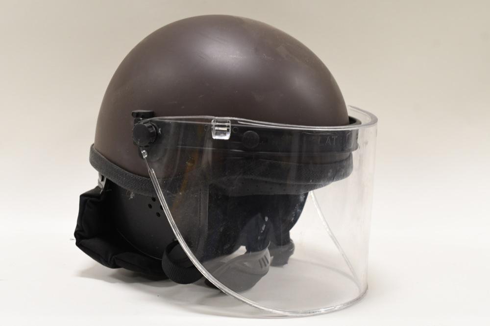 Vintage Model C 3 Police Sheriff Riot Helmet