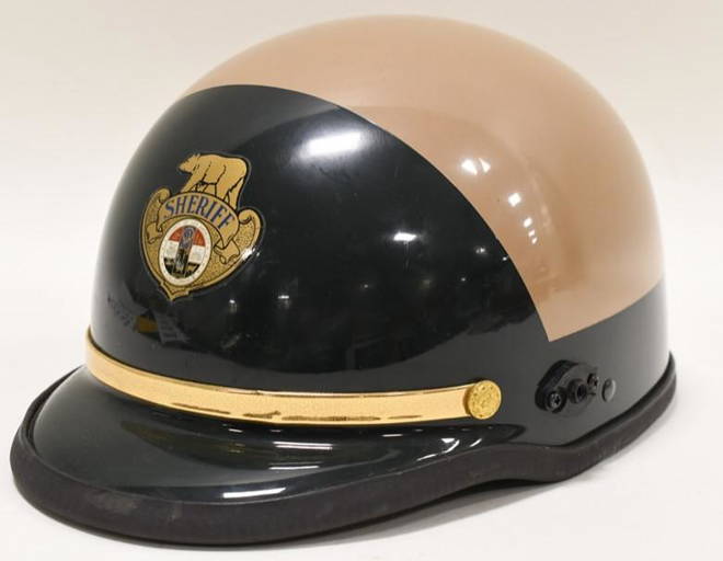 Los Angeles Co. Calif. Sheriff Motorcycle Helmet