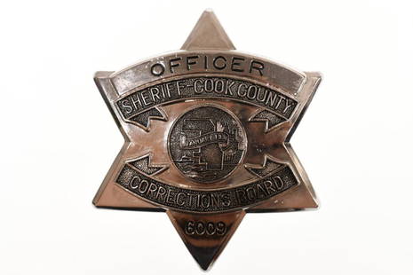 Cook County Sheriff's Police Retired Officer Badge