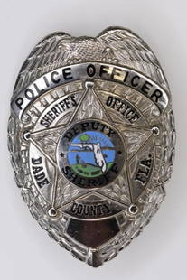 Cook County Sheriff's Police Retired Officer Badge