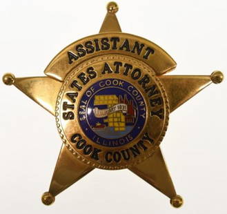 Obsolete Clark County District Attorney Badge