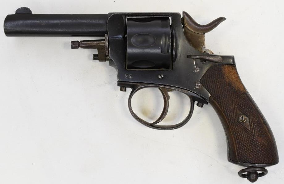 Vintage Belgium .380 Cal. Six-Shot Revolver - Jan 18, 2020 | Kraft ...