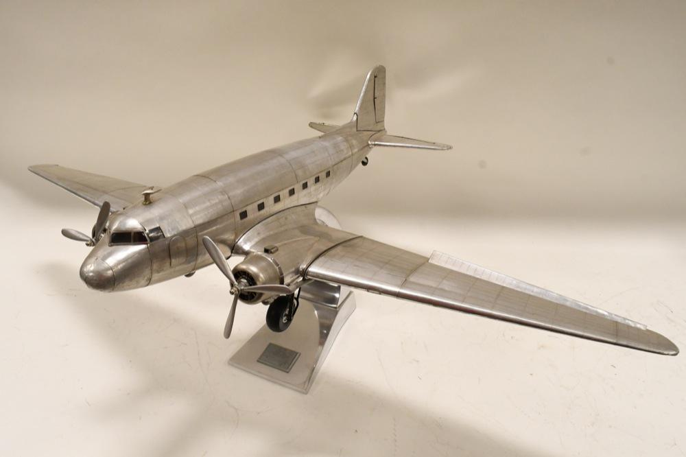 Custom DC3 1935 Airplane w/ Stand - Jan 26, 2020 | Kraft Auction ...