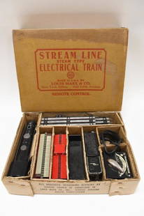 Marx Stream Line Steam Type Electrical Train, No. 25225