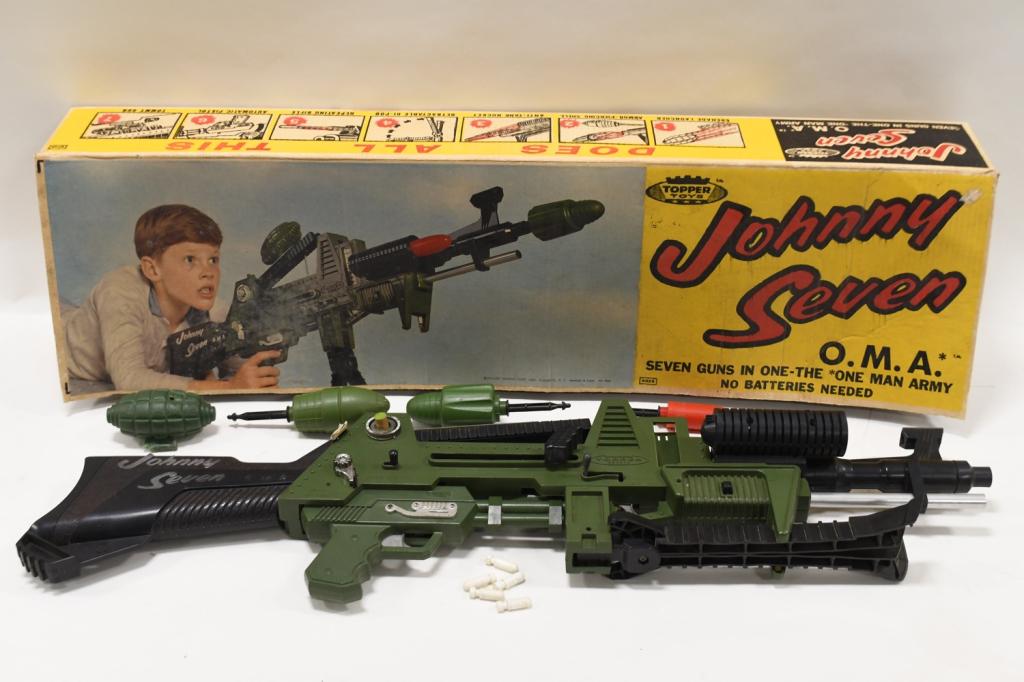 Johnny Seven One Man Army by Topper Toys - Jan 26, 2020 | Kraft Auction ...