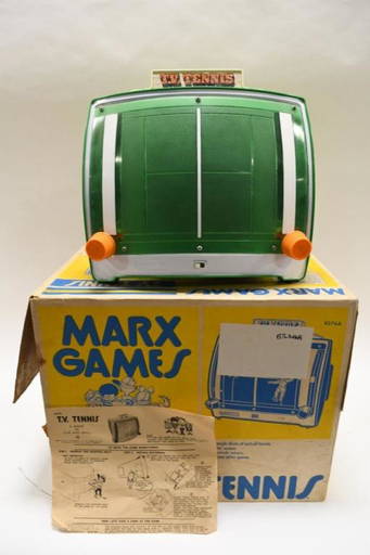 Marx Games T.v. Tennis In Box
