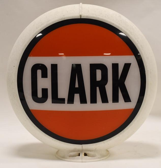Clark Gas Pump Glass Advertising Globe - Jan 24, 2020 | Kraft Auction ...