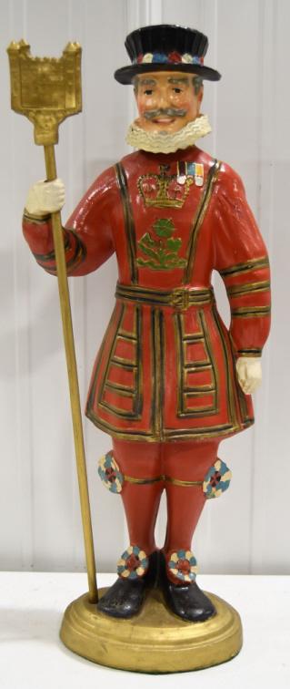 Vintage Beefeater Gin Advertising Display Statue