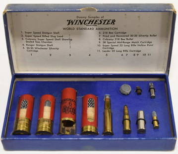 Vintage Fiocchi Shotshell Sales Sample Display Box