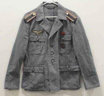 Wwii German Early Luftwaffe Flight Nco Uniform Tunic