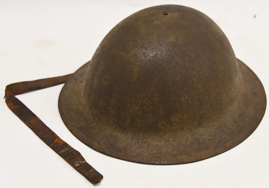 WWI British Mark I Brodie Helmet - Jan 18, 2020 | Kraft Auction Service ...