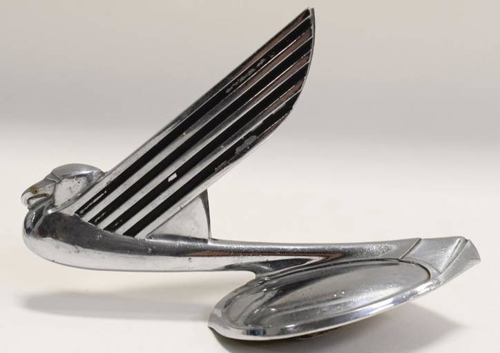 1935 Chevrolet Eagle Radiator Cap Mascot