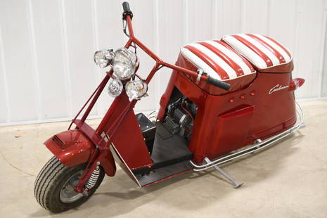Vintage Cushman Husky Motor Scooter