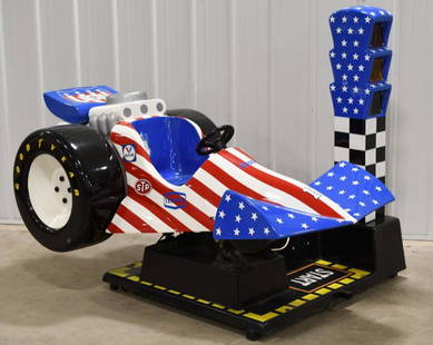 Coin Op Race Car Kiddie Ride