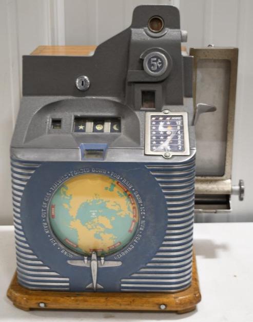Mills Novelty Qt Dial Bell 4 Reel 5¢ Slot Machine