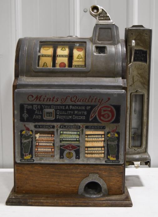 Vintage 5¢ Jennings Mints Of Quality Slot Machine - Jan 25, 2020 ...