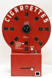 Vintage Rowe Cigarette Vending Machine