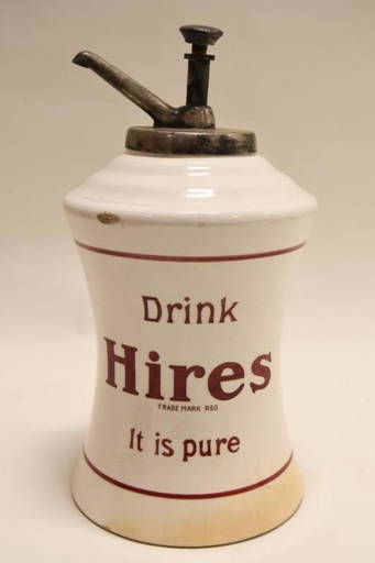 Vintage Hires Root Beer Ceramic Syrup Dispenser - Jan 25, 2020 | Kraft ...