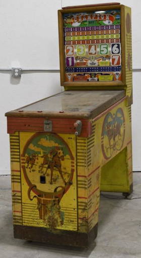 Vintage Bally Champion Race Horse Pinball Machine